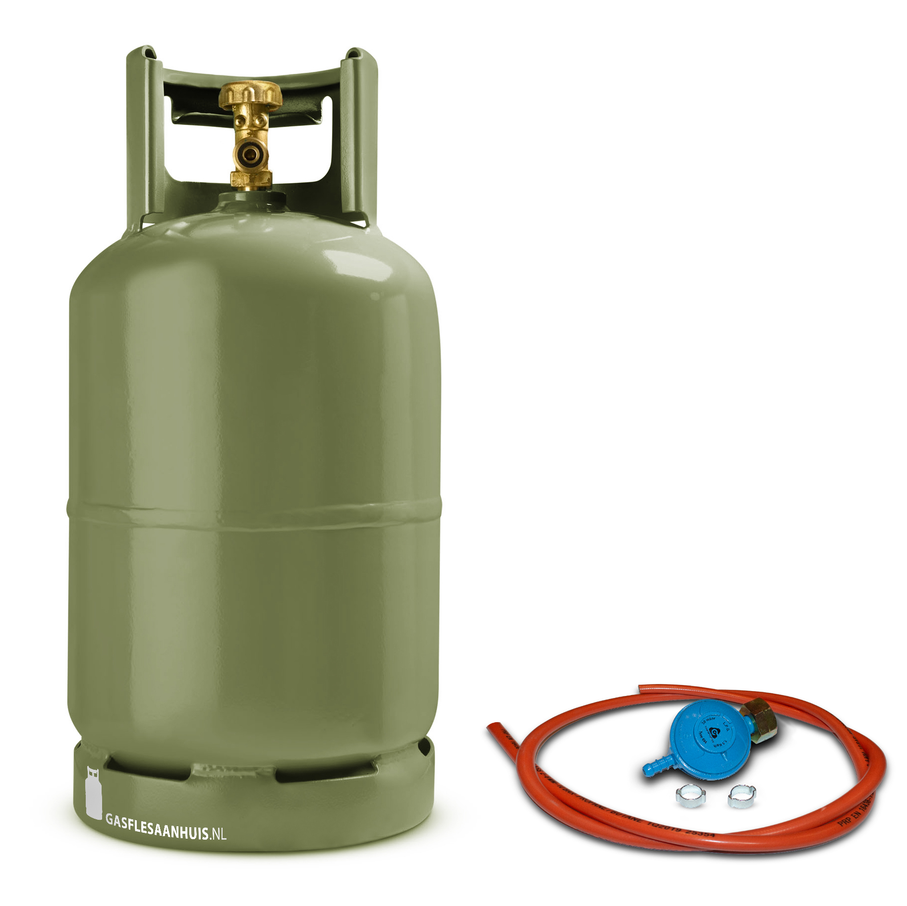 Combideal Propaan Gasfles 5 Kg Met Regelaarset Gasflesaanhuis nl